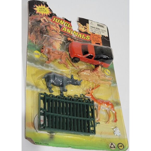 Toys | Jungle Animals Wilds Animals Gift Set Models Toys Kit Jungle ...